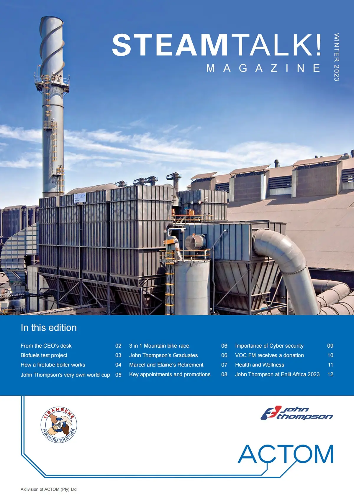 Steamtalk June 2023 - John Thompson